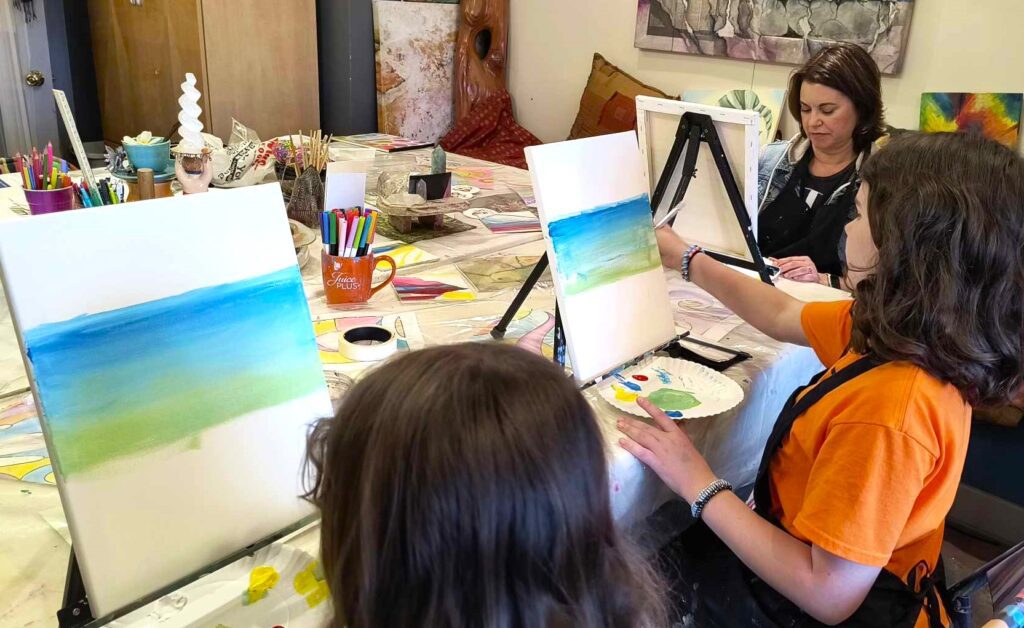 Brush of Creativity will not be open either weekend